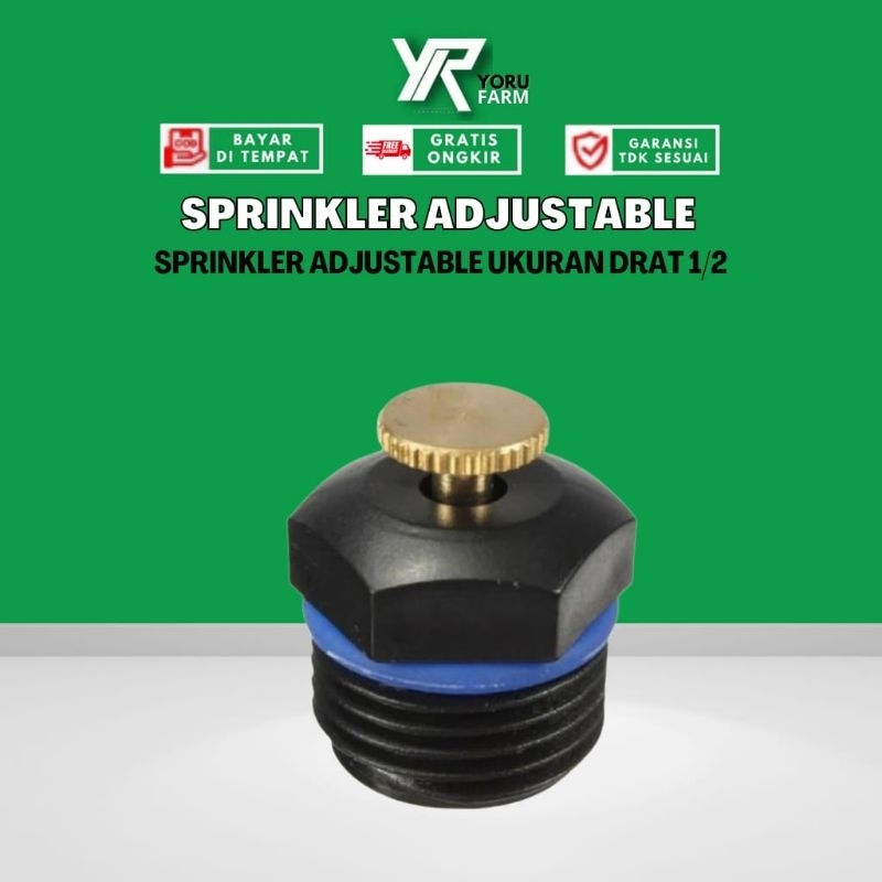 Jual SPRINKLER ADJUSTABLE SPRINKLE SPRINKLER TAMAN SPRINGKLER PERTANIAN ...