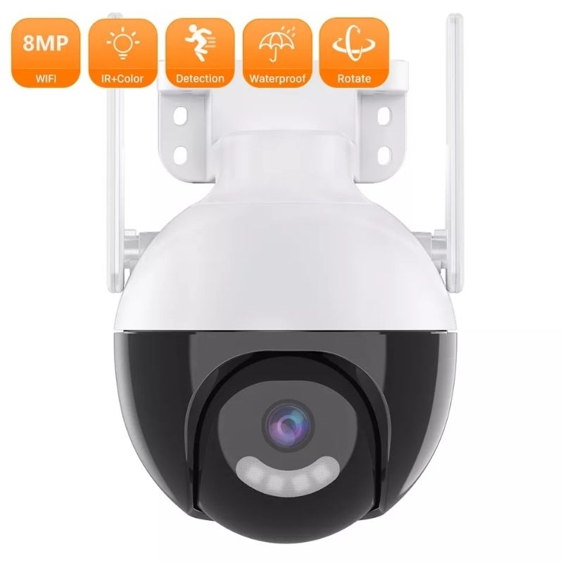 Jual NEW IP CAM V380PRO 8.0MP WIFI CAMERA CCTV OUTDOOR FULL HD 1080P ...