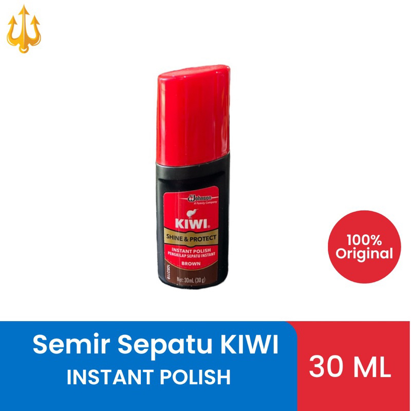 Jual Kiwi Shine & Protect Instant Polish | Kiwi Semir Sepatu Cair 30mL | Shopee Indonesia