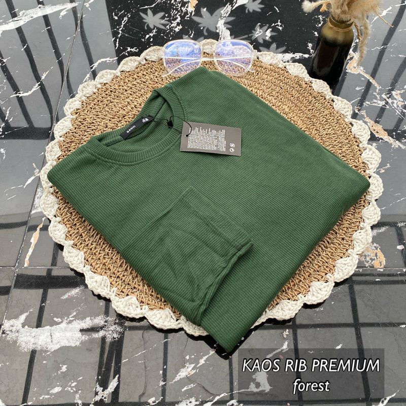 Jual KAOS RIB LENGAN PANJANG PREMIUM // BASIC LONGSLEEVE RAJUT | Shopee ...