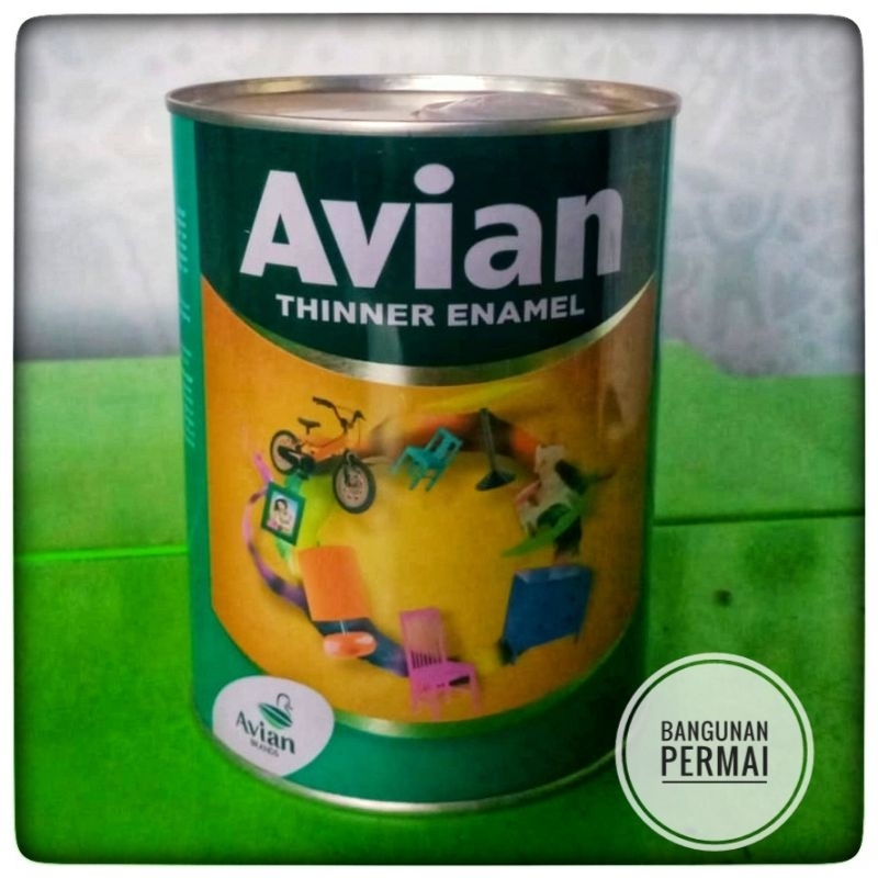 Jual AVIAN THINER ENAMEL 1L/PENGENCER CAT MINYAK KAYU DAN BESI | Shopee Indonesia