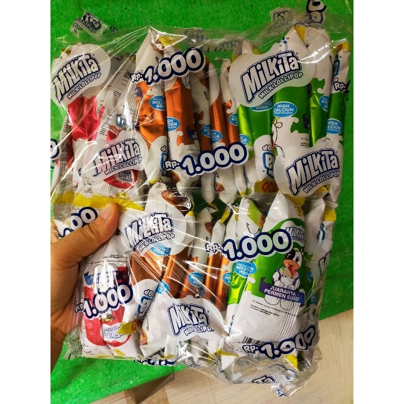 Jual Permen Milkita Lollipop 9gr (Isi 30) | Shopee Indonesia