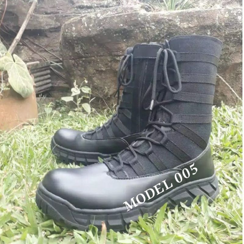 Jual Sepatu PDL Boots TNI - Polri - Satpam - Security | Shopee Indonesia