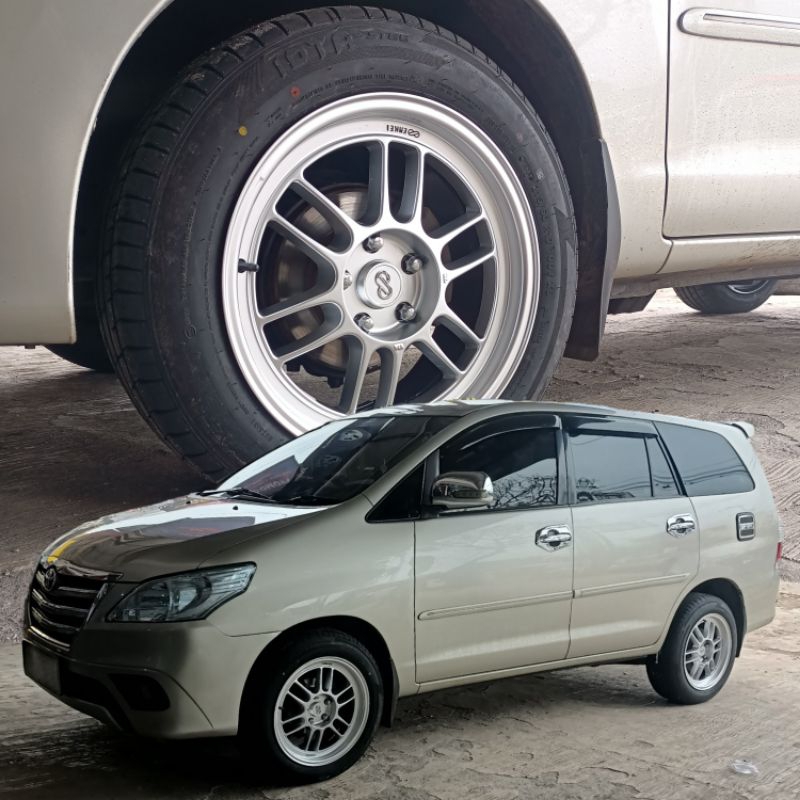 Jual Velg Enkei RPF1 Ring 17 Mobil Innova R17 Lebar 8 Pcd 5x114,3 Hyper Silver | Shopee Indonesia