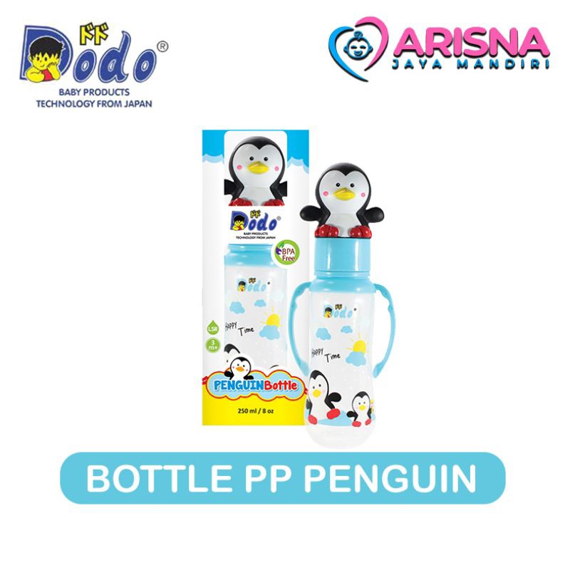 Jual Botol Susu dan Anak/Dodo Karakter Penguin 8oz BPA Free(250ml ...