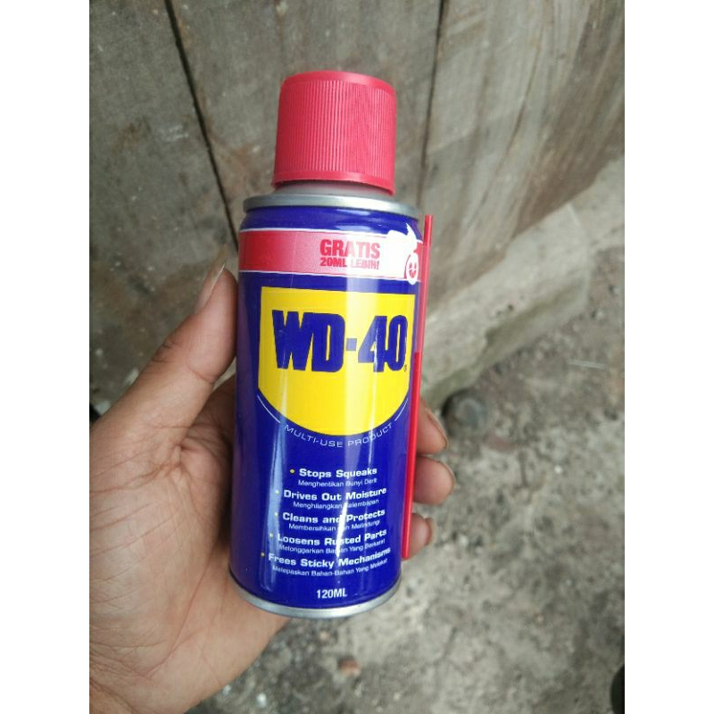 Jual WD-40/PELUMAS ANTI KARAT ORIGINAL 120ML | Shopee Indonesia