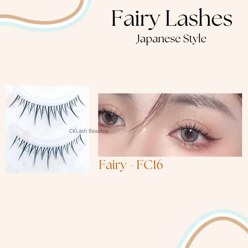 Jual FAIRY LASHES - DOUYIN MAKEUP - Natural Japan Eyelash Fairy ...