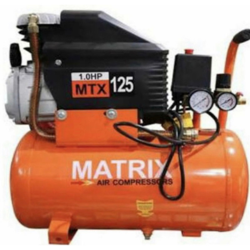 Jual kompresor angin 1 hp/pk matrix 25 liter | Shopee Indonesia