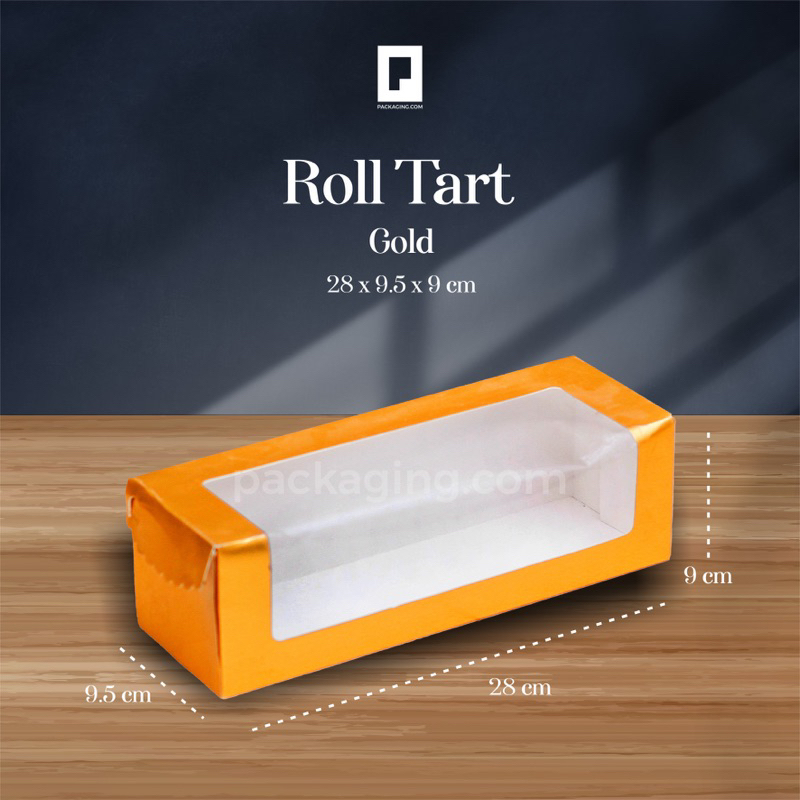 Jual Roll Tart Gold Uk 28x9,5x9/Roll Tart Uk 28x9,5x9/Roll Tart Mika ...