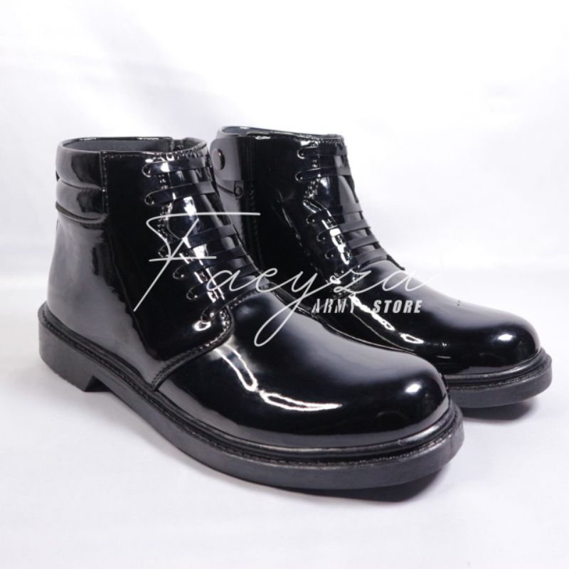 Jual SEPATU PDH TNI POLRI POLISI SECURITY RESMI PANTOFEL SATPAM KANTOR ...