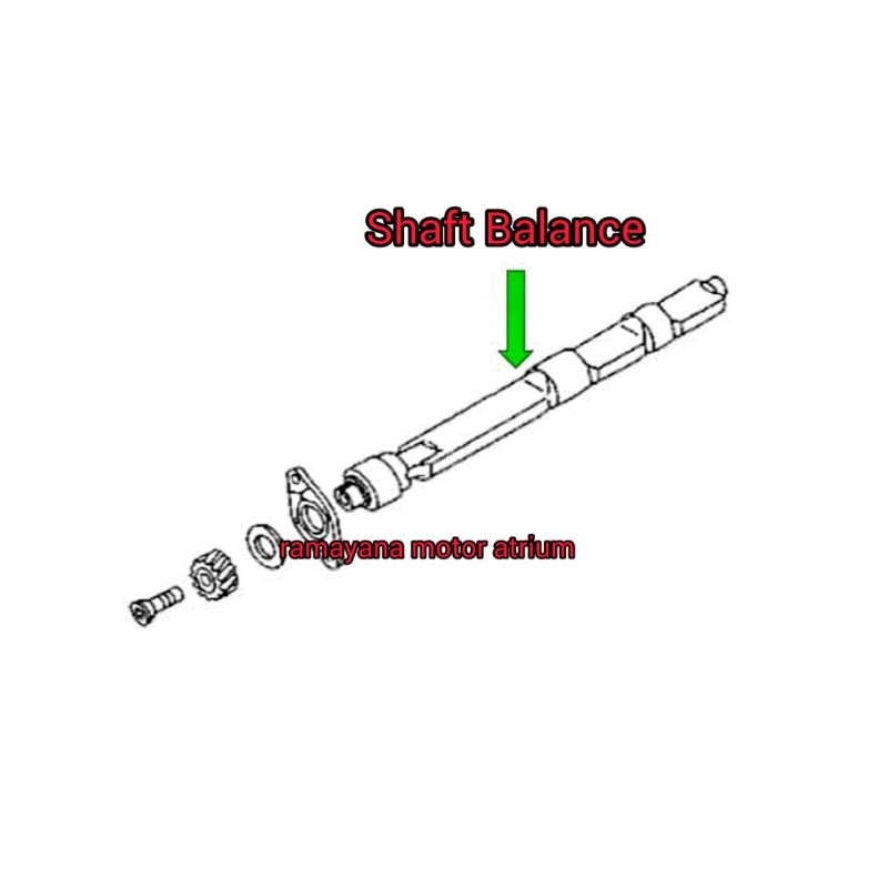 Jual As Shaft Balance Ford Ranger Everest Original Genuine Part ...