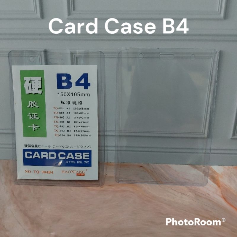 Jual Card Case B4 (20) Kartu Plastik Panitia Id Card Nametag Plastik 150 x 105 | Shopee Indonesia