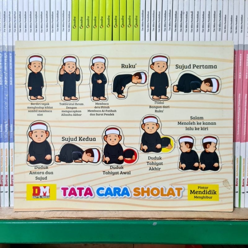 Jual Mainan Edukasi Anak Puzzle / Puzle / Pazel Kayu Angka Abjad Buah ...