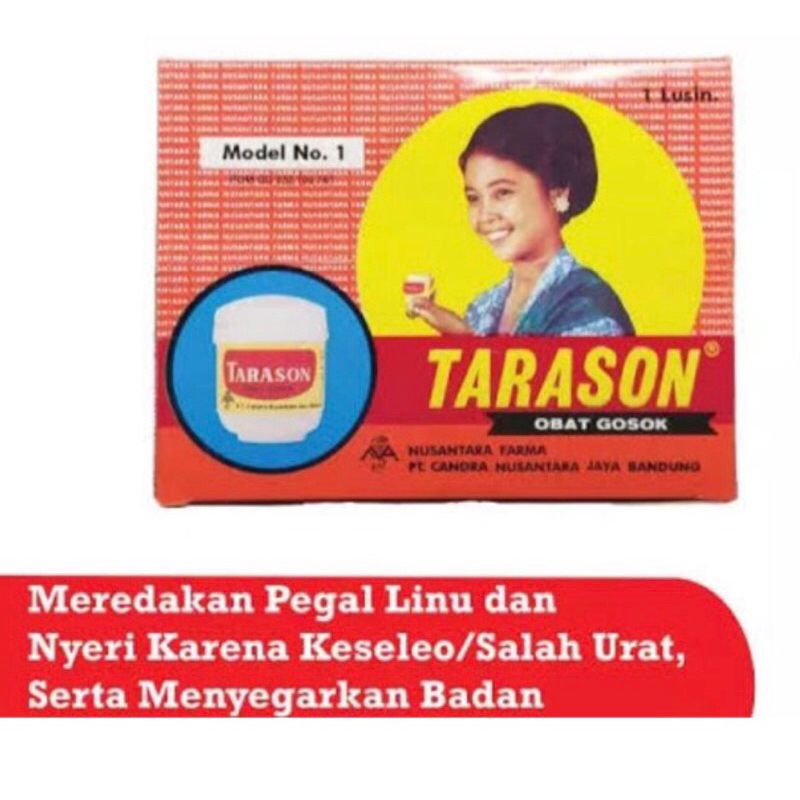 Jual TARASON OBAT GOSOK ( 12 PC ) 15 gr | Shopee Indonesia