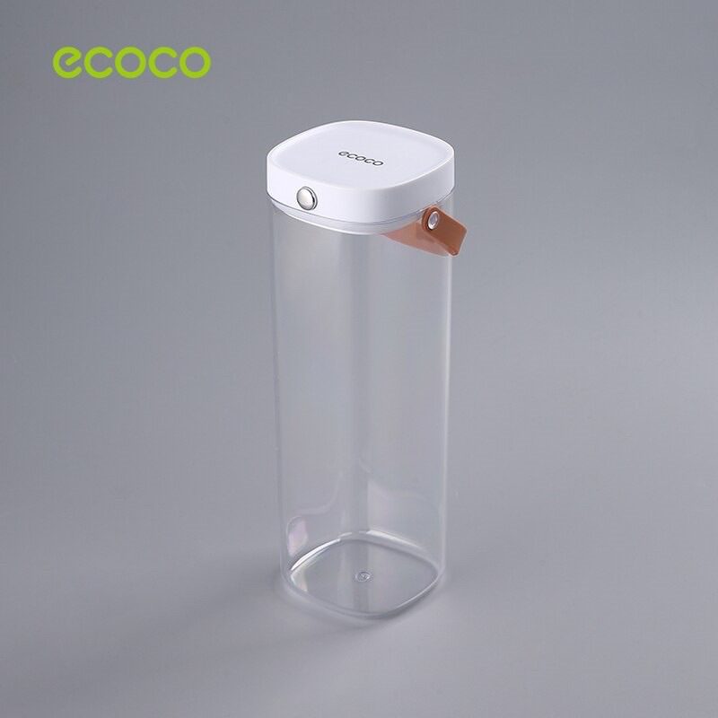 Jual ECOCO Sealed Jar (Extra Large) 1650 ml - tempat pasta Toples Jar Container Transparan Kedap ...