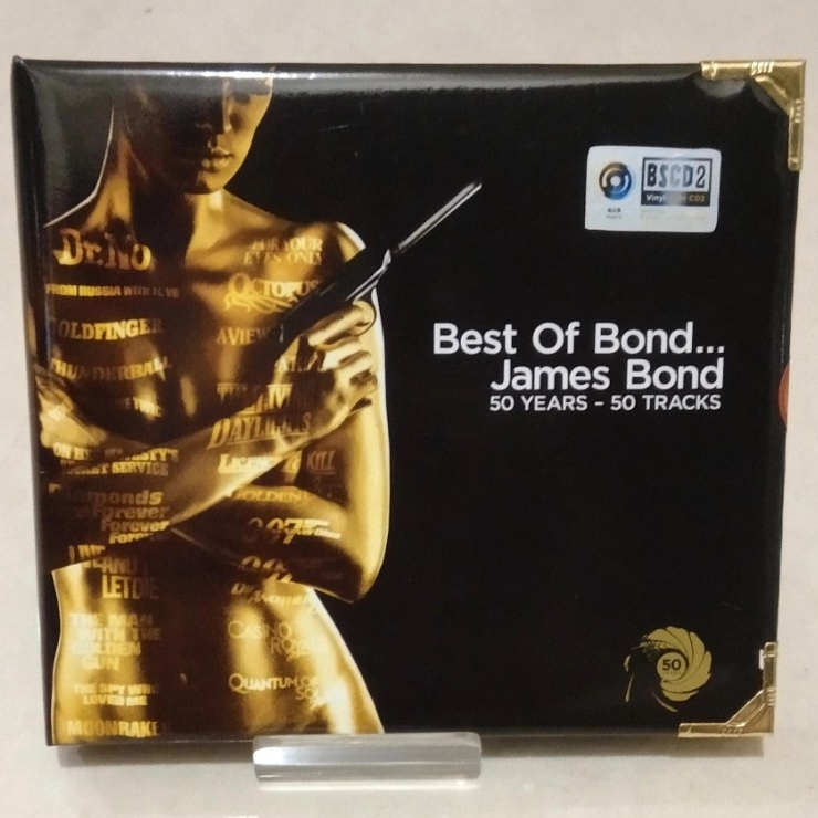 Jual cd audio Best Of Bond.....James Bond 50 Years-50 Tracks Music ...