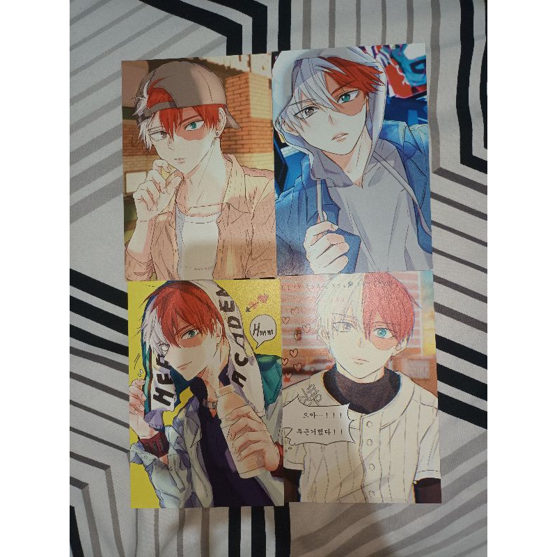 Jual todoroki shoto postcard by ygintam my hero academia mha pc ...