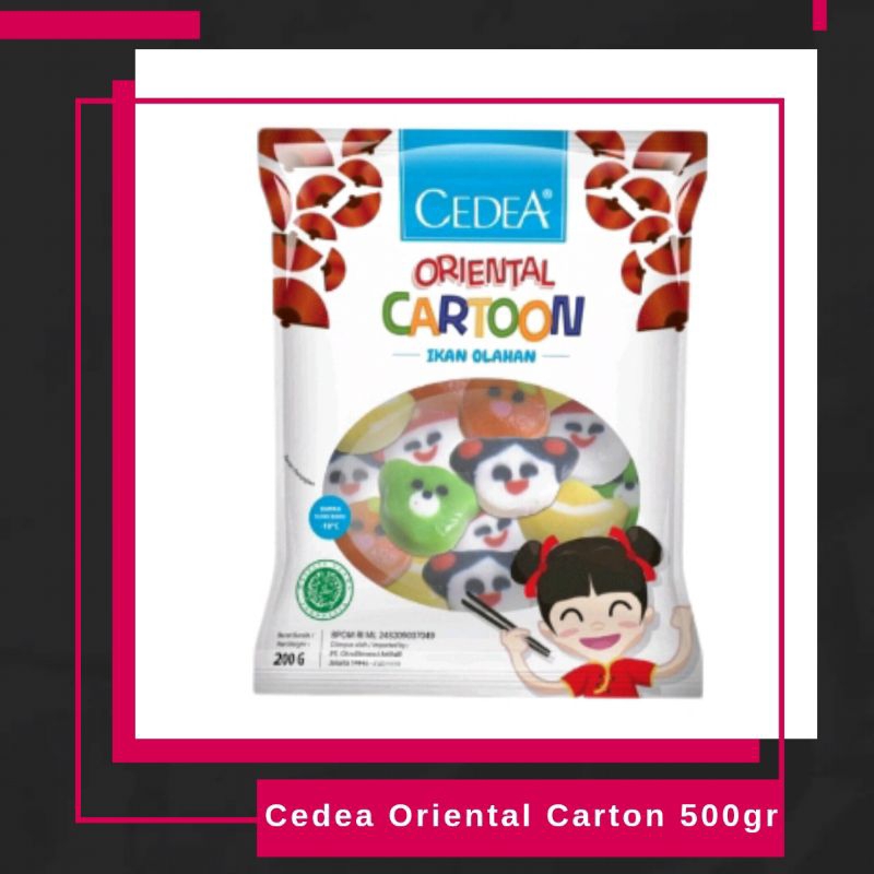 Jual Cedea Baso Karakter Oriental Carton 500gr -50pcs | Shopee Indonesia