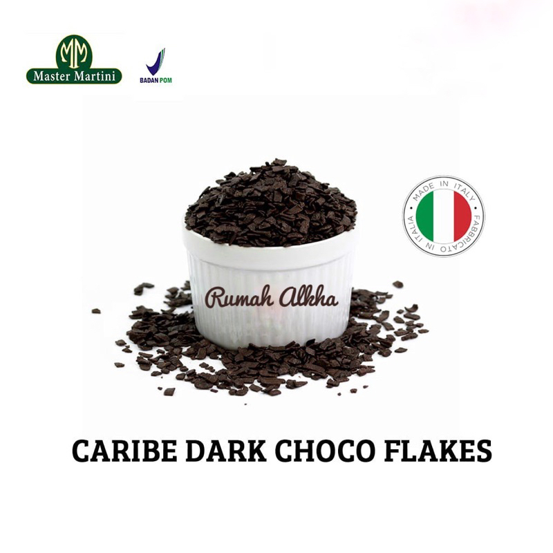 Jual Caribe Dark Choco Flakes 100gr - Coklat Keping - Cokelat Keping ...
