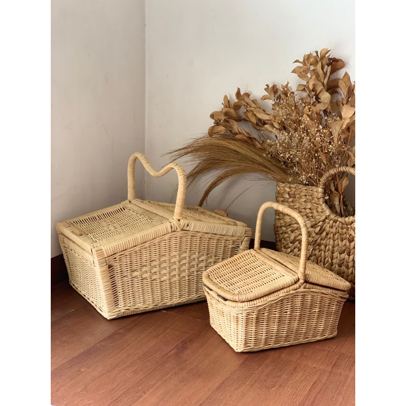 Jual [EXPORT] KRANJANG PICNIC| KRANJANG SEPEDA | AESTHETIC | Shopee ...