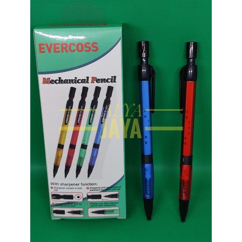 Jual Pensil Mekanik Evercros 1 pack 12 Pcs | Shopee Indonesia