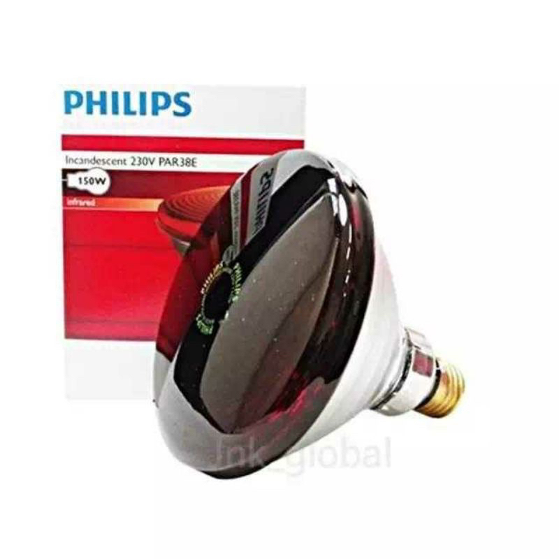 Jual Lampu Infrared philips 150 watt/Bohlam Infrared Philips | Shopee ...