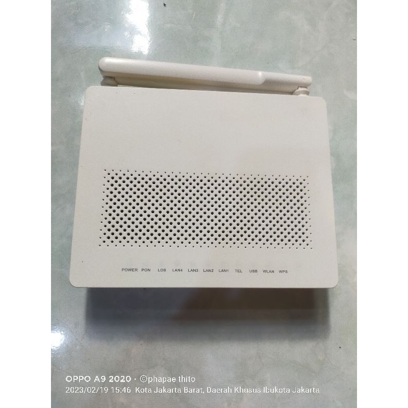Jual Huawei Echolife GPON EG8141A5 PLUS ADAPTOR | Shopee Indonesia