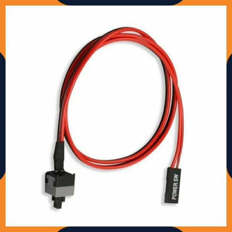 Jual [COD] KABEL FRONT PANEL SWITCH RESET / POWER BUTTON BISA UNTUK PC ...