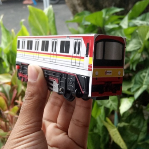 Jual Miniatur Kereta Api Indonesia Kereta Rel Listrik(KRL) Terbaru ...