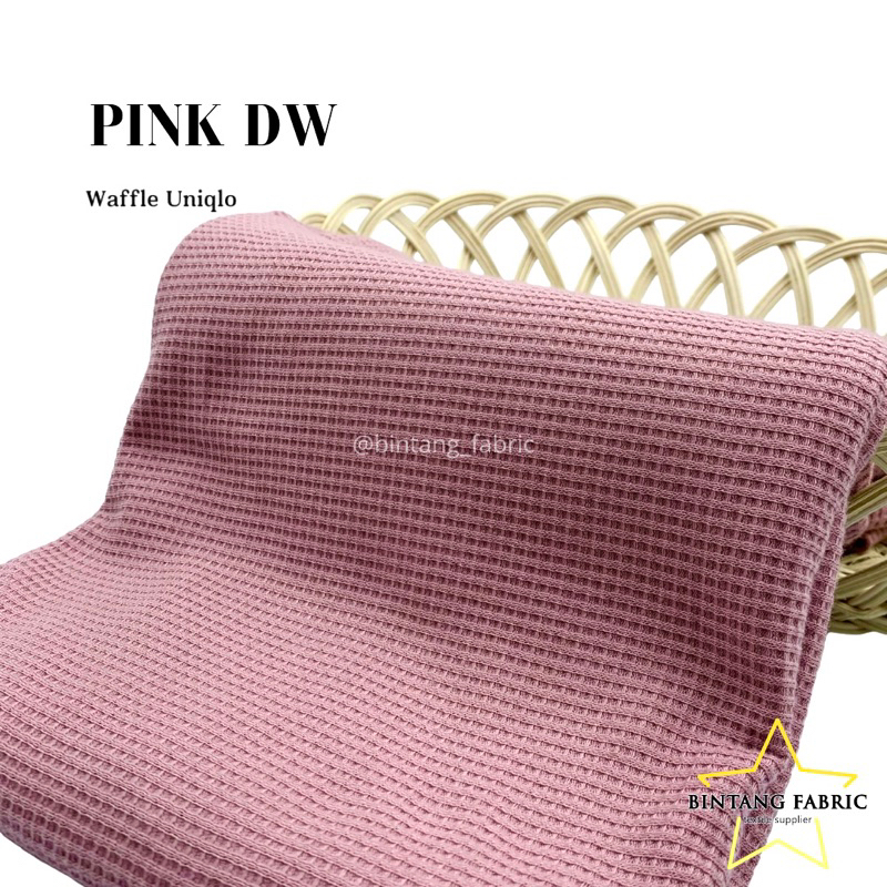 Jual Bahan Kain Knit Waffle Uniqlo Premium Spandex per 0,5 kg | Shopee ...