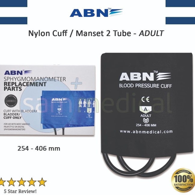 Jual ABN Nylon Cuff w/ 2 tube - Adult ( Dewasa ) | Shopee Indonesia