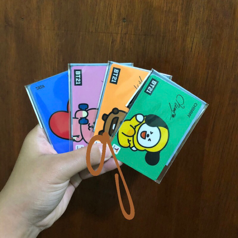 Jual Official T-Money BT21 [Chimmy, TATA, Cooky, Shooky] | Shopee Indonesia