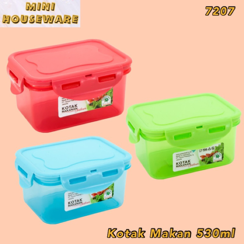 Jual Green Leaf 7207 Tempat Makan Sealware Lock 4 530ml | Shopee Indonesia