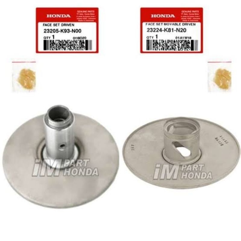 Jual Honda 23205-K93-N00 23224-K81-N20 Face Set Movable Driven Pulley ...