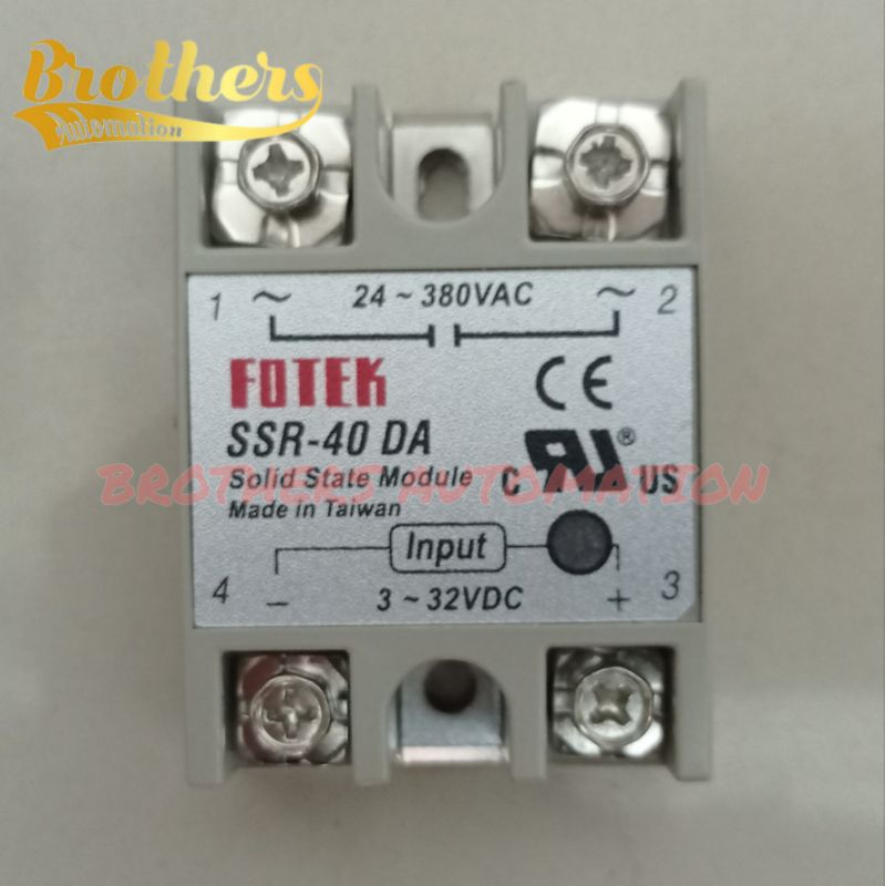 Jual Solid State Relay SSR-40 DA Fotek | Shopee Indonesia