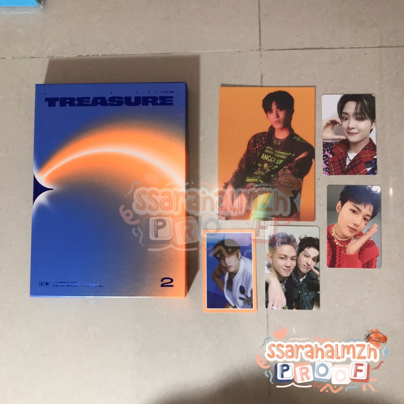 Jual TREASURE - THE SECOND STEP : Chapter Two Album photocard pc jihoon ...