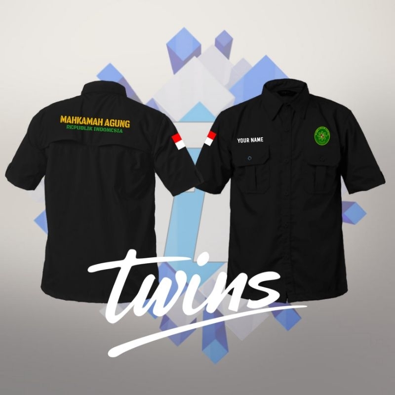 Jual KEMEJA PDH PDL LENGAN PENDEK MAHKAMAH AGUNG RI (BISA CUSTOM ...