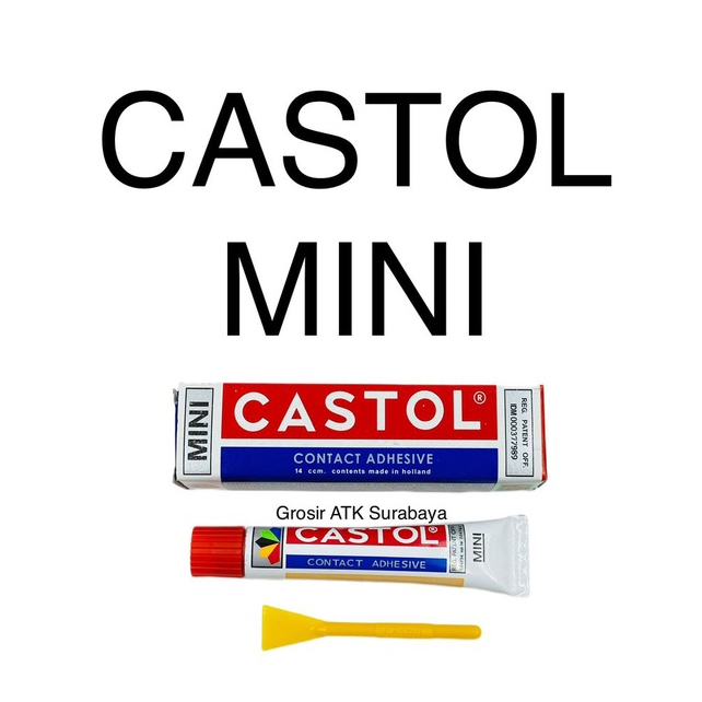 Jual Lem CASTOL MINI 14 cc / ccm | Shopee Indonesia