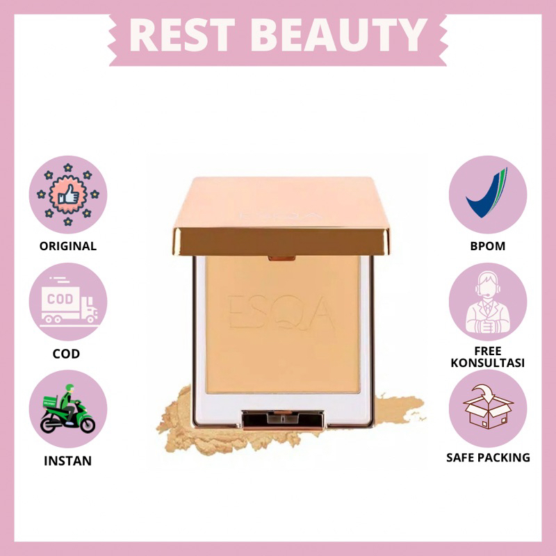 Jual ESQA - Esqa Flawless Powder Foundation | Shopee Indonesia