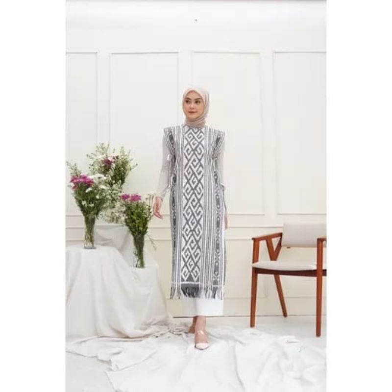 Jual VEST OUTER ROMPI TENUN PANJANG TERBAIK MURAH | Shopee Indonesia