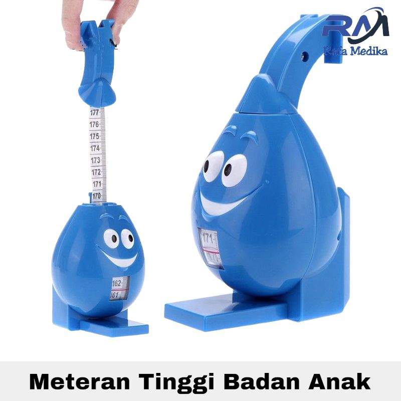Jual Meteran Pengukur Tinggi Badan Bayi Dan Anak Metline Anak | Shopee ...