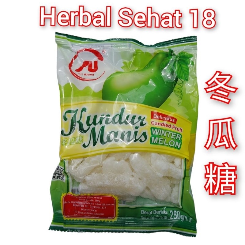 Jual Kundur Manis Winter Melon 250 Gram - Tangkue Tang kue / Candied ...