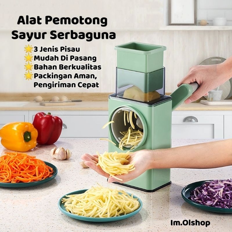 Jual All Vegetable Chopper Cutter Pemotong Sayur Multifungsi Serbaguna ...