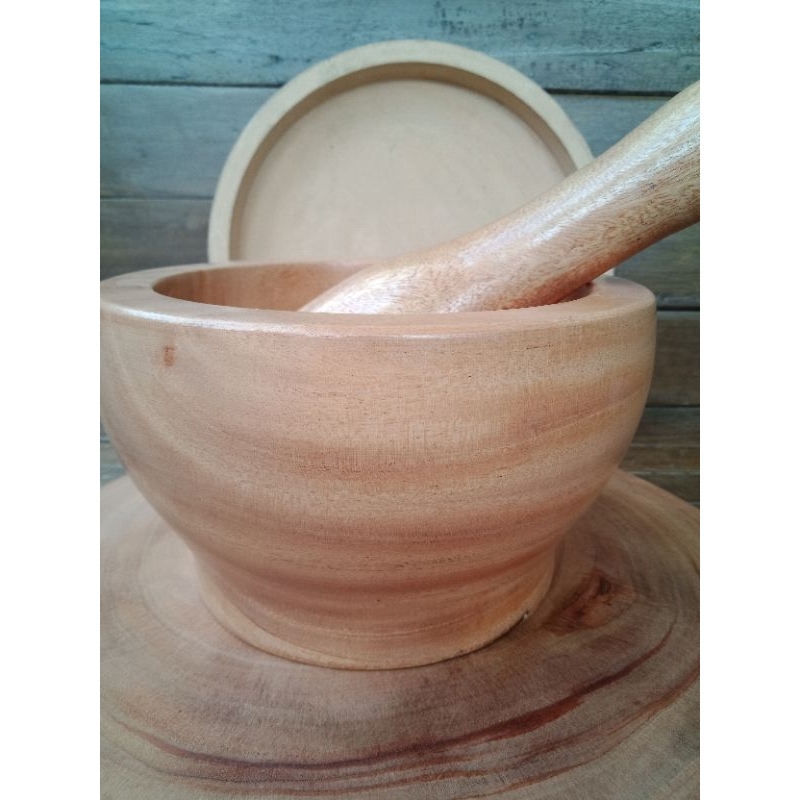 Jual lumpang penumbuk bumbu besar diameter 18cm. lumpang penumbuk ...