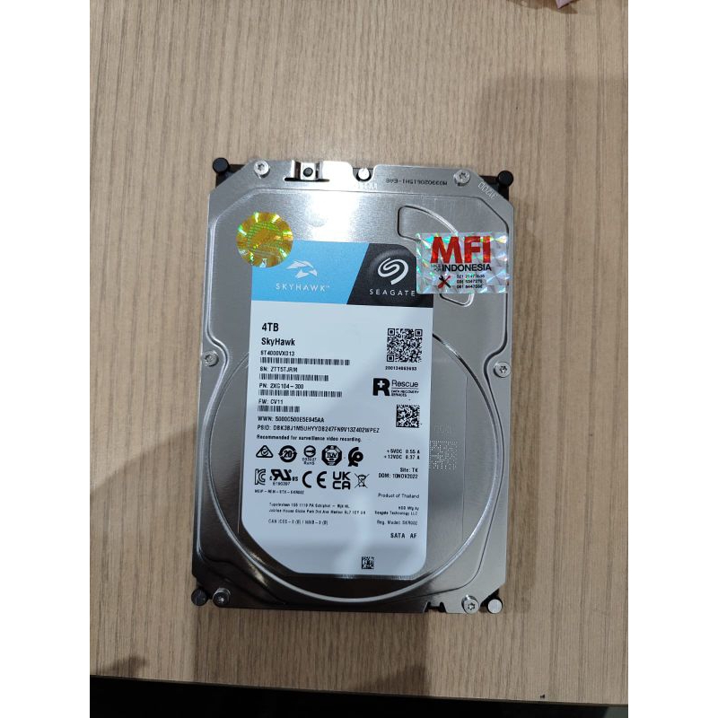 Jual SEAGATE Skyhawk Surveillance 4TB / HDD Skyhawk 4TB / ST4000vx013 ...