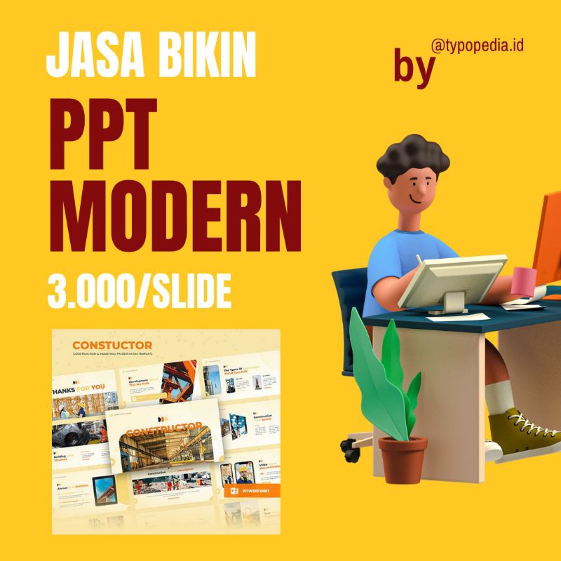 Jual DESAIN PPT/DESAIN POWERPOINT/DESAIN PRESENTASI BY TYPOPEDIA ...