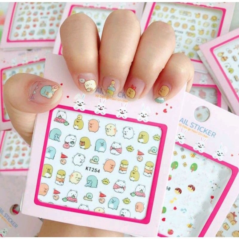 Jual STIKER KUKU / NAIL STICKER / NAIL SEAL / STICKER KUKU MOTIF ...
