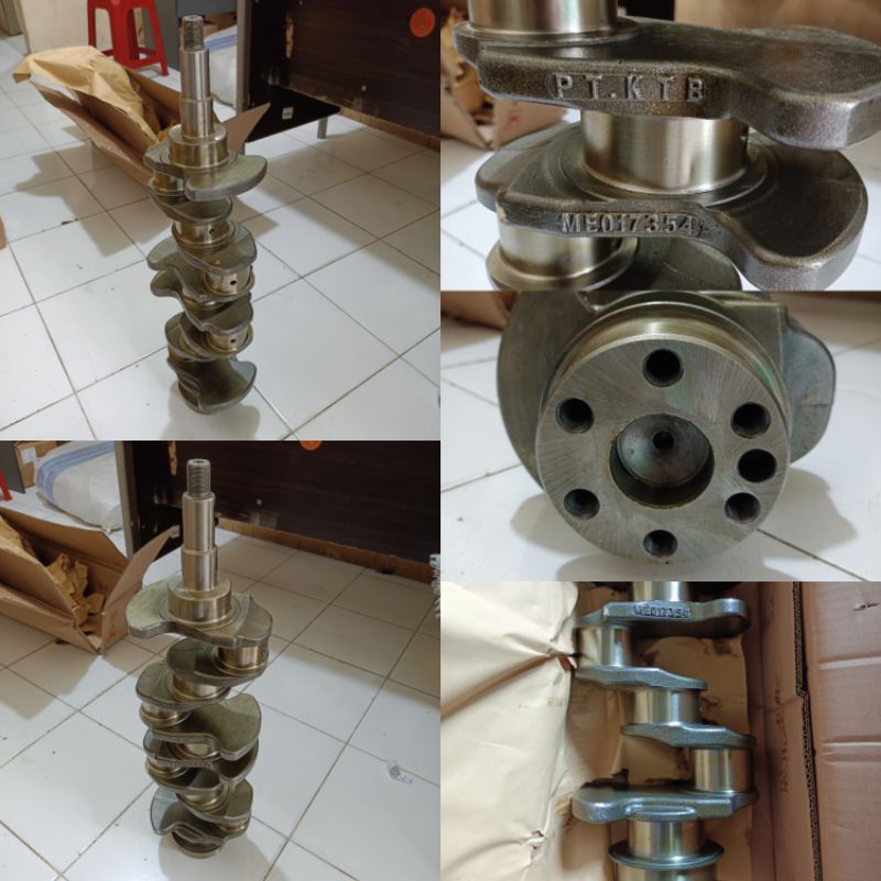 Jual CRANKSHAFT 4D34T STD CANTER PS110 PS125 PS136 KRUK AS PT KTB ...