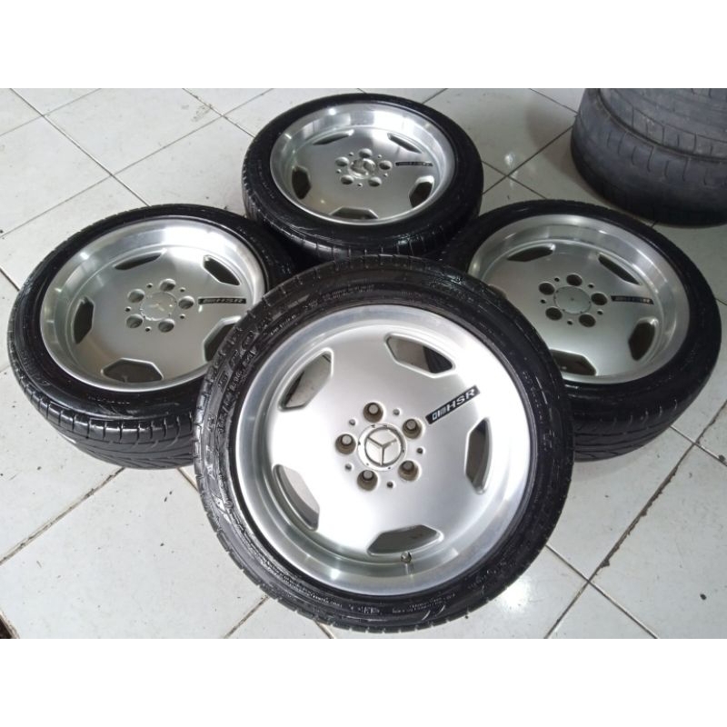 Jual Velg Mobil Second Replika AMG Ring 16 Pcd 5x112 +Ban Ach 195 50 ...