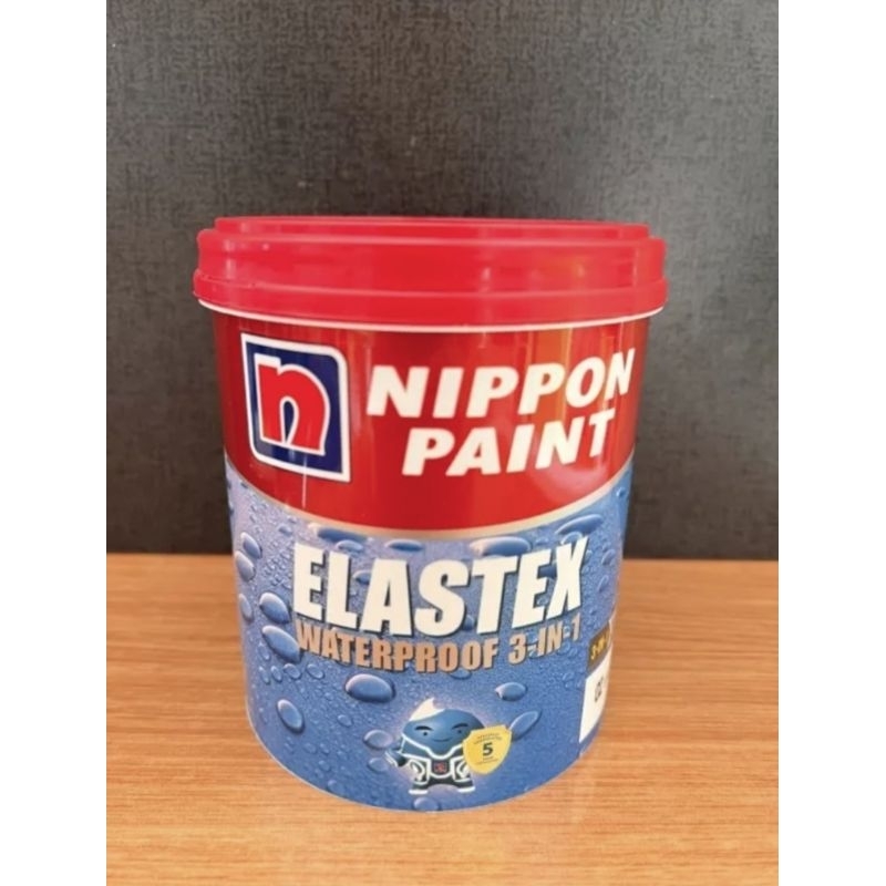 Jual CAT WATERPROOFING NIPPON ELASTEX 1KG | Shopee Indonesia